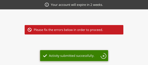Alert Design Guidelines - React Magma