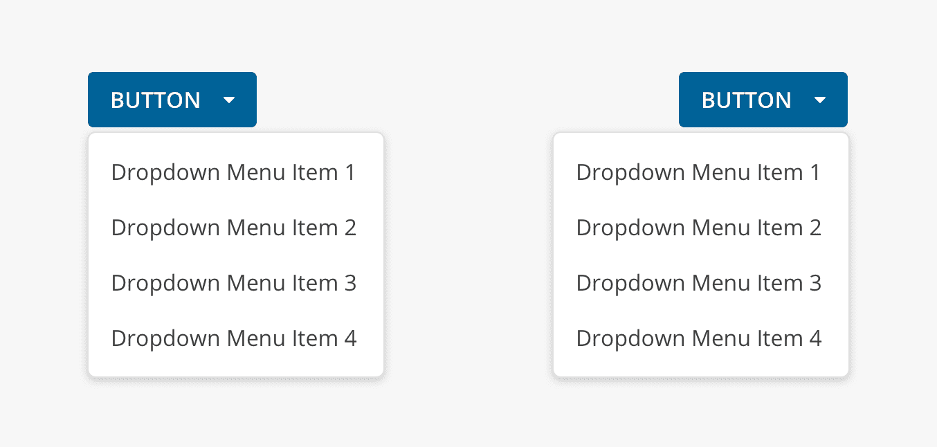 Dropdown Design Guidelines - React Magma